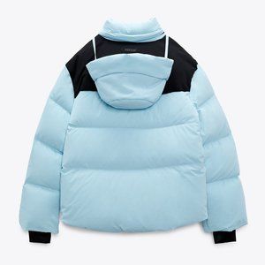 Zara | Jackets & Coats | Zara Ski Collection Down Puffer Coat Recco ...